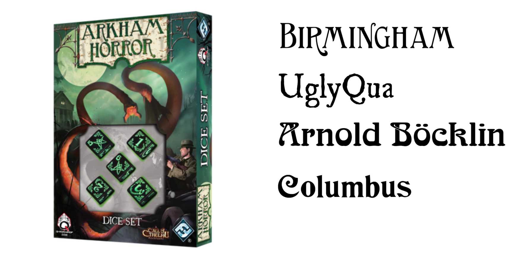 Arkham Horror - Fonts In Use
