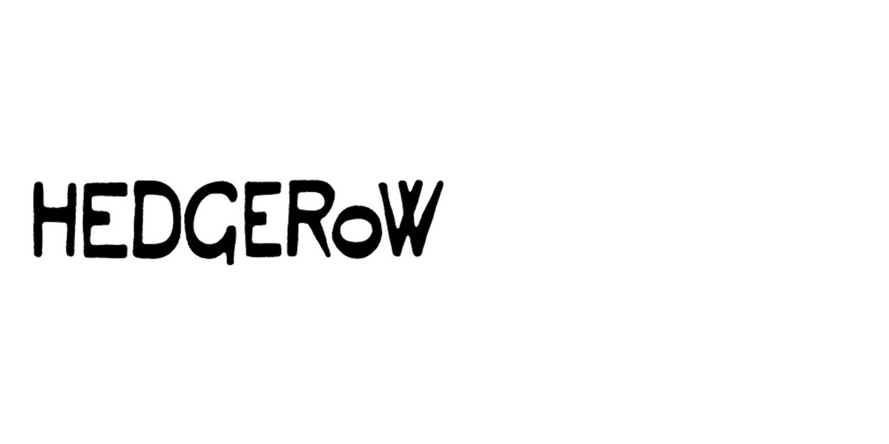 Hedgerow in use - Fonts In Use