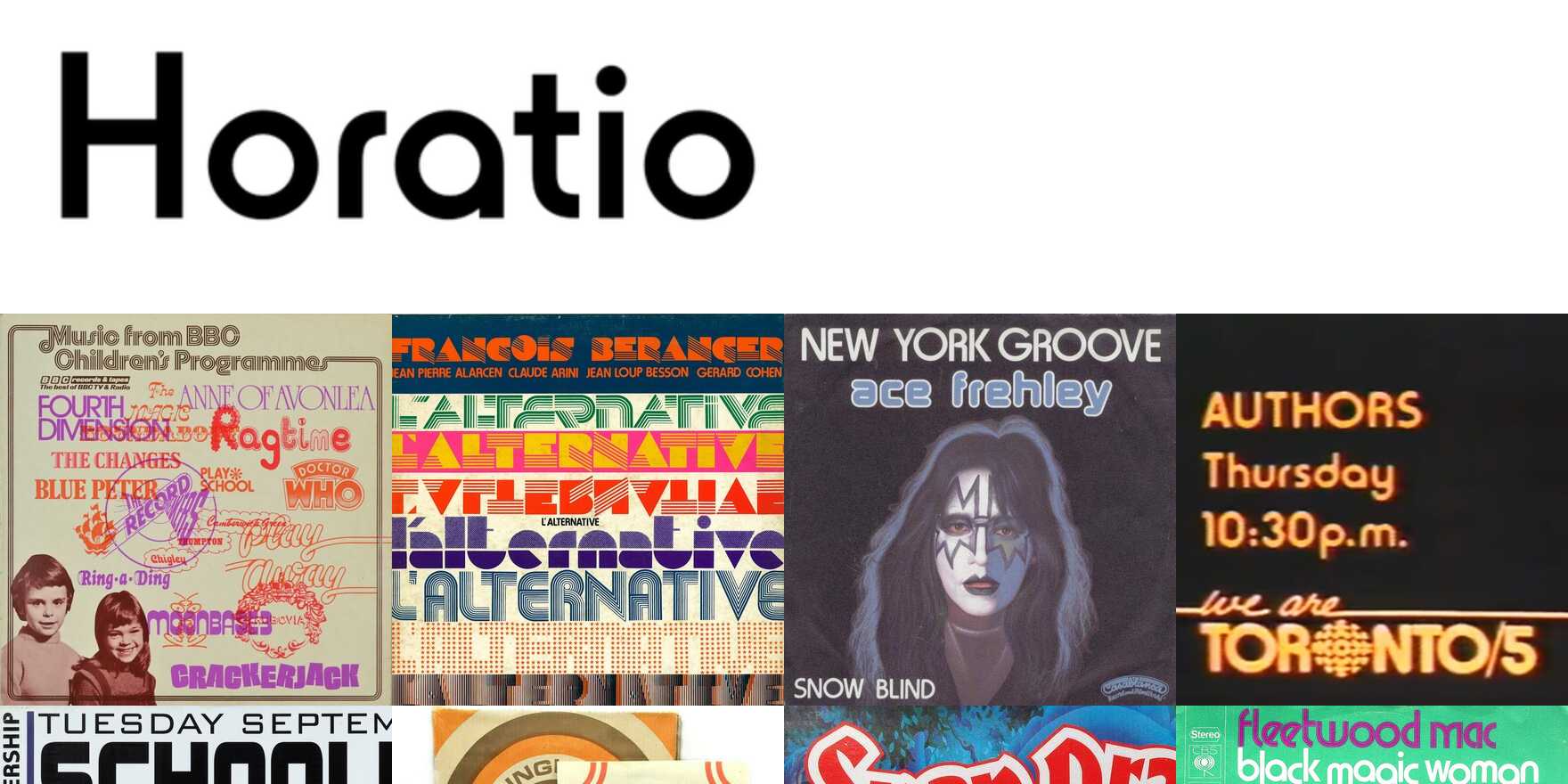 Horatio in use - Fonts In Use