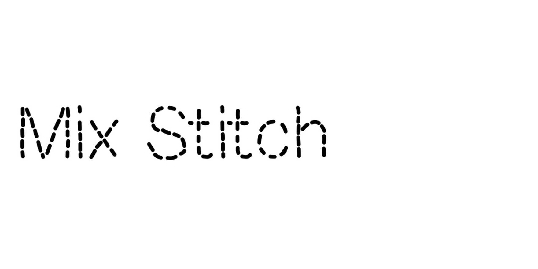 Mix Stitch in use - Fonts In Use