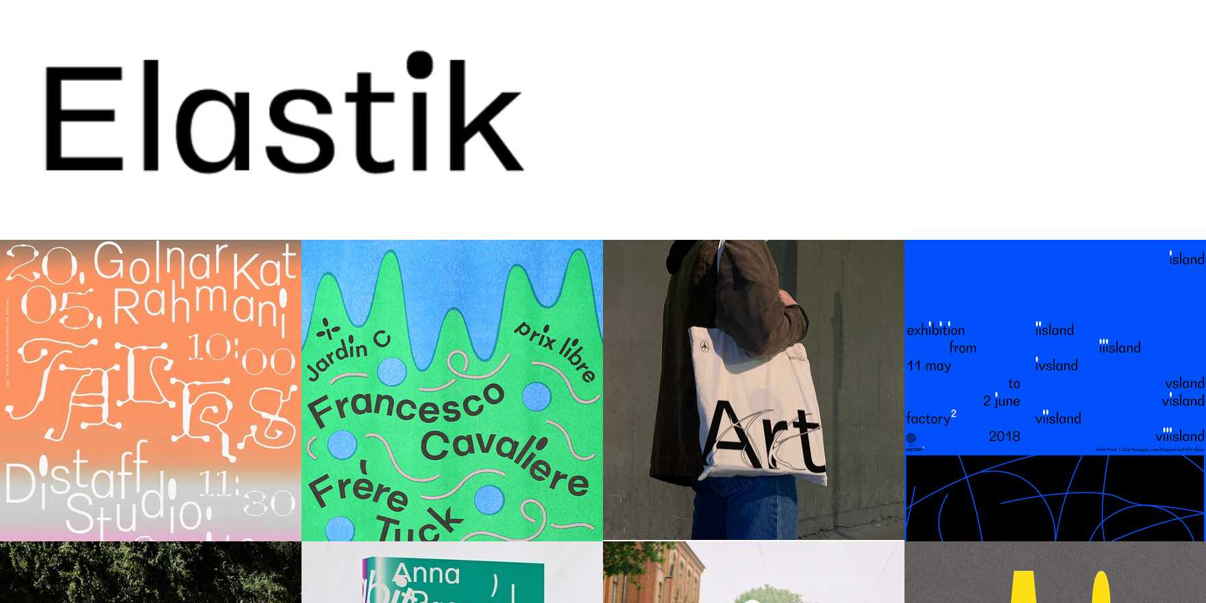 Elastik in use - Fonts In Use