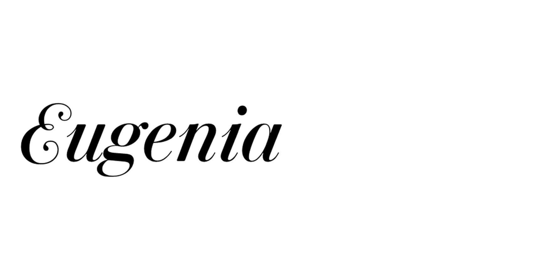 Eugenia in use - Fonts In Use