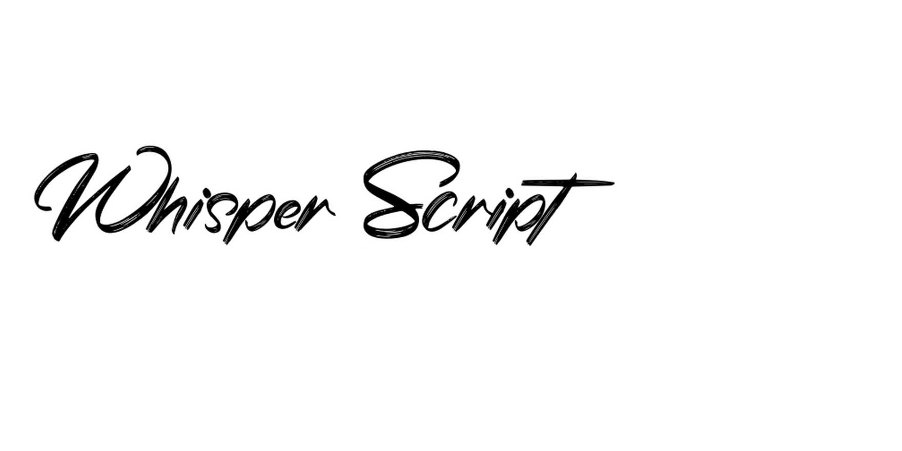 Whisper Script in use - Fonts In Use