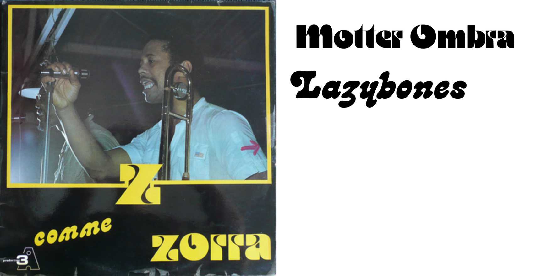Christian Zora ‎– Z Comme Zorra album art - Fonts In Use