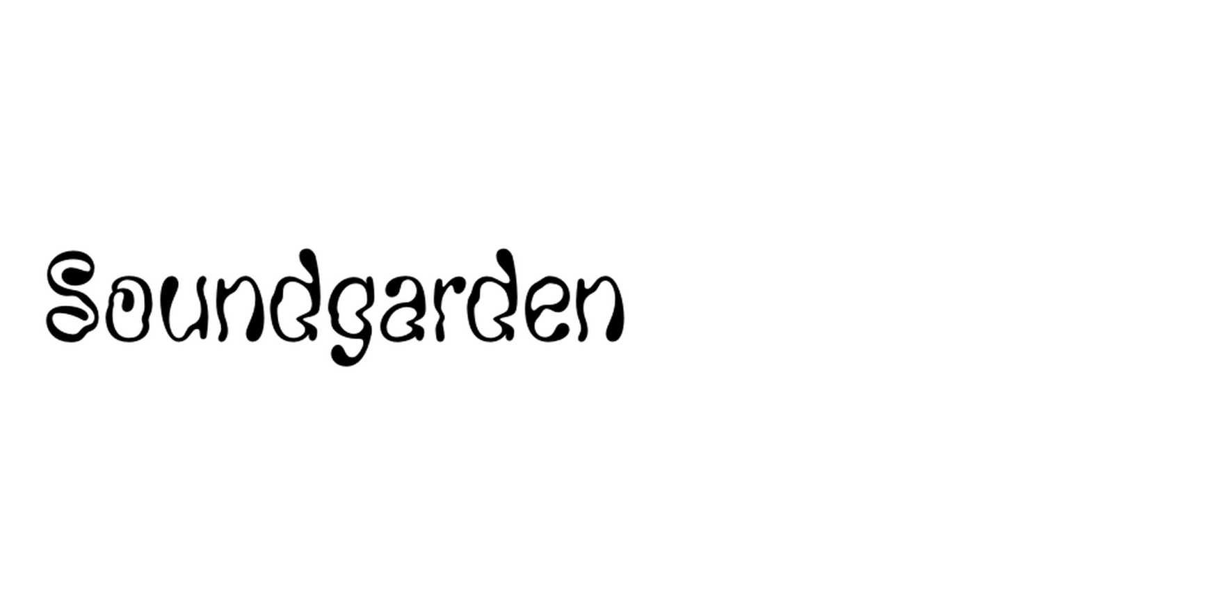 Soundgarden in use - Fonts In Use
