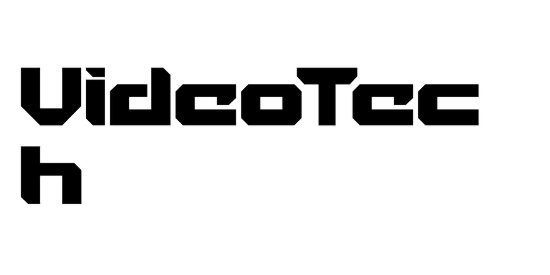 VideoTech in use - Fonts In Use