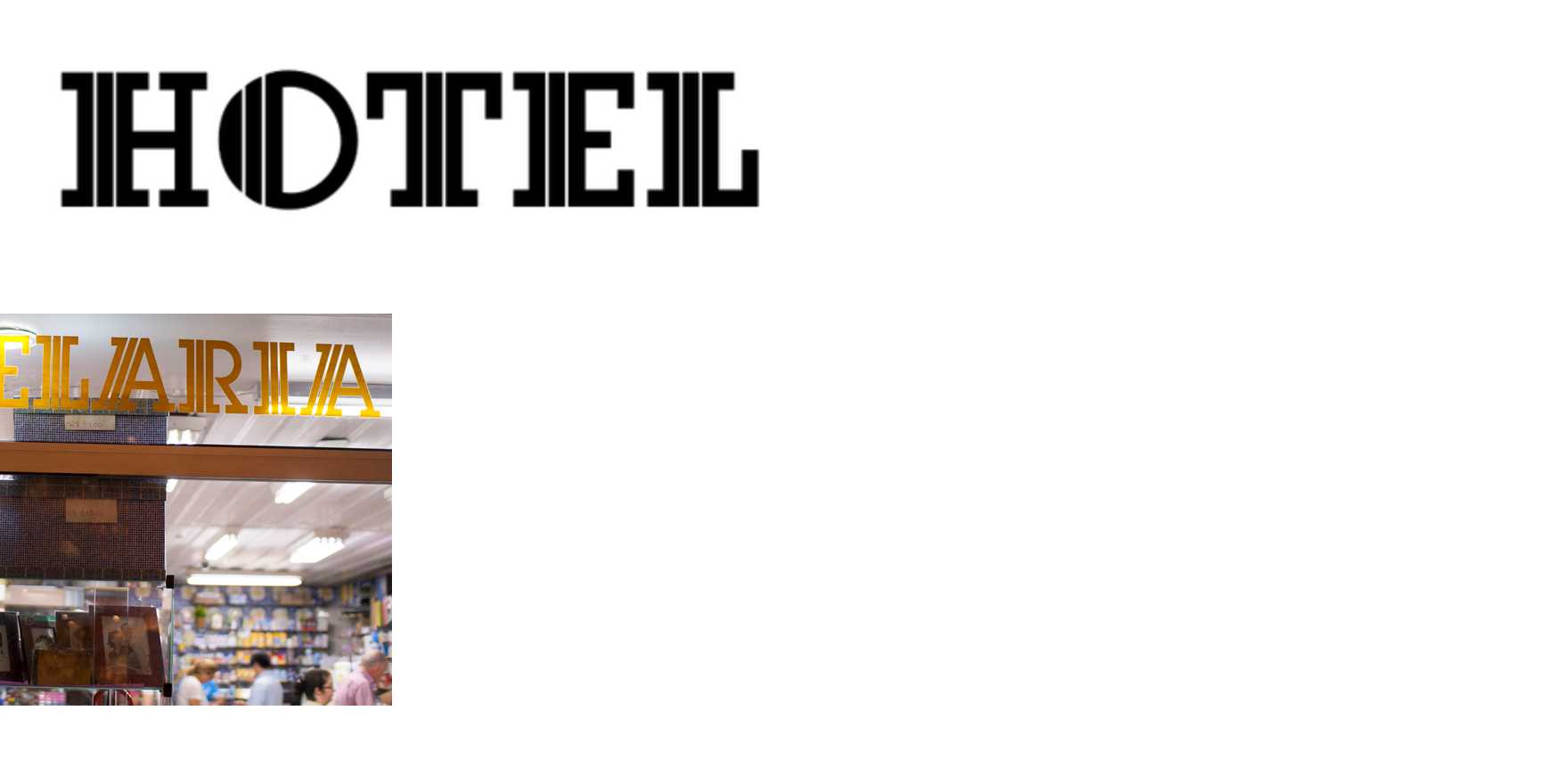 Hotel in use - Fonts In Use