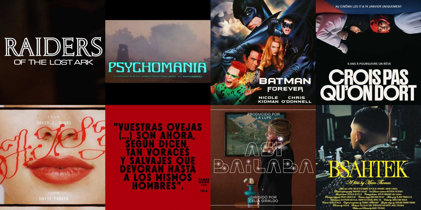 end credits - Fonts In Use