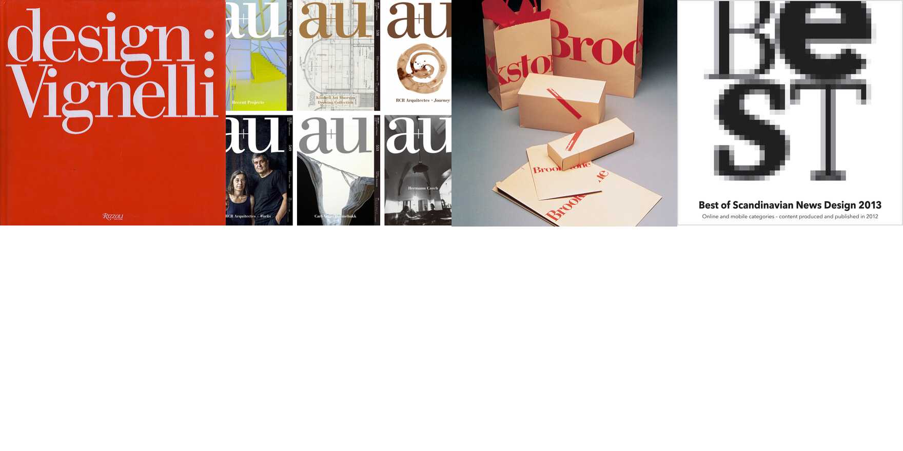 Massimo Vignelli - Fonts In Use