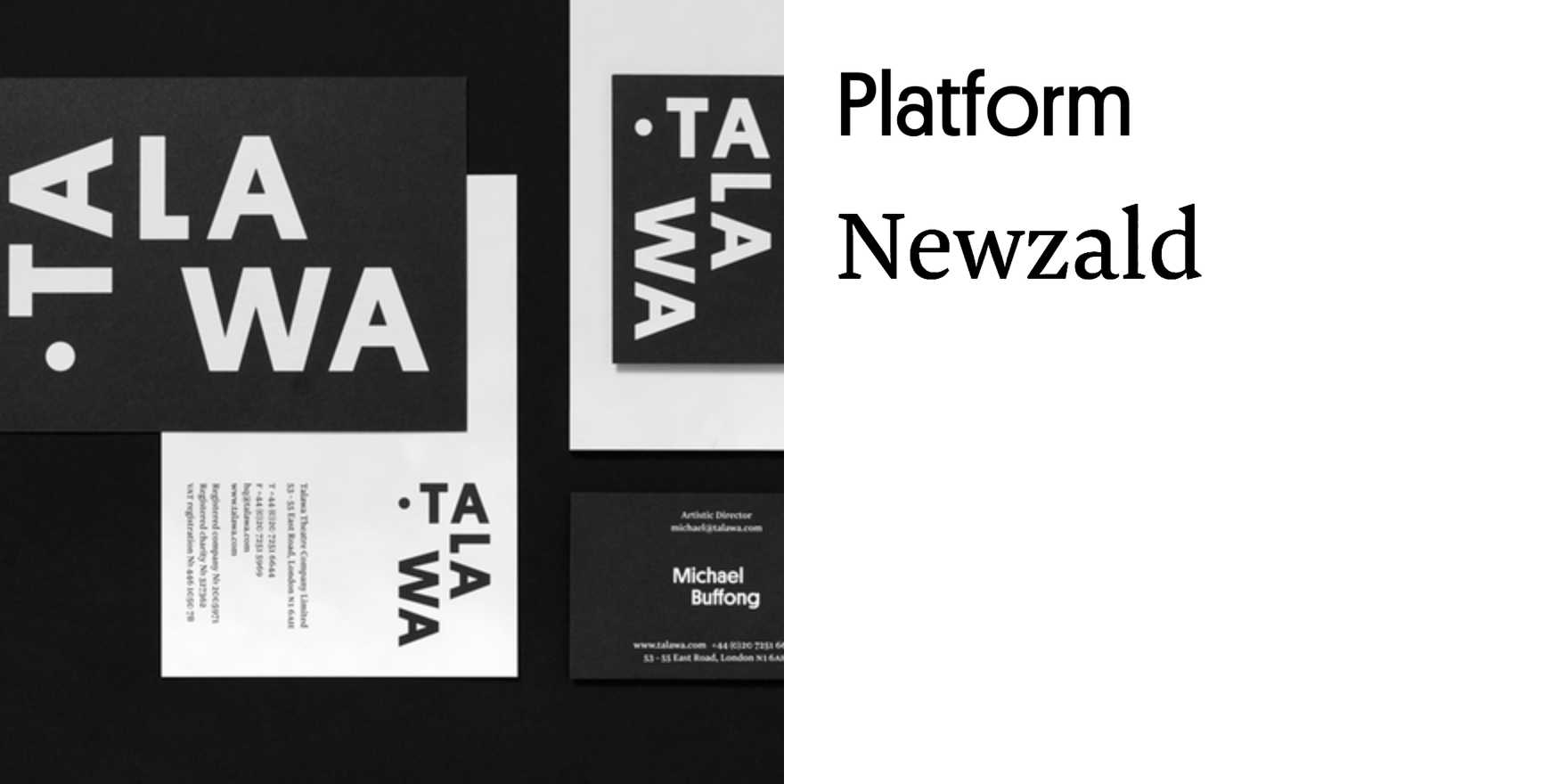 Talawa - Fonts In Use