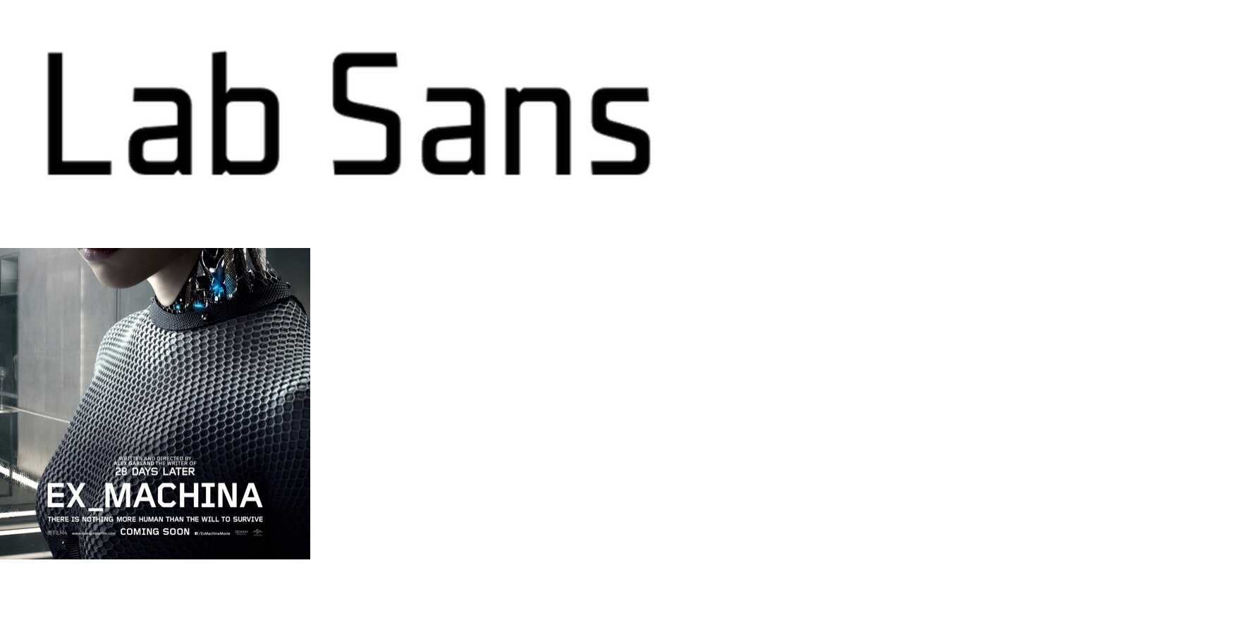 Lab Sans in use - Fonts In Use