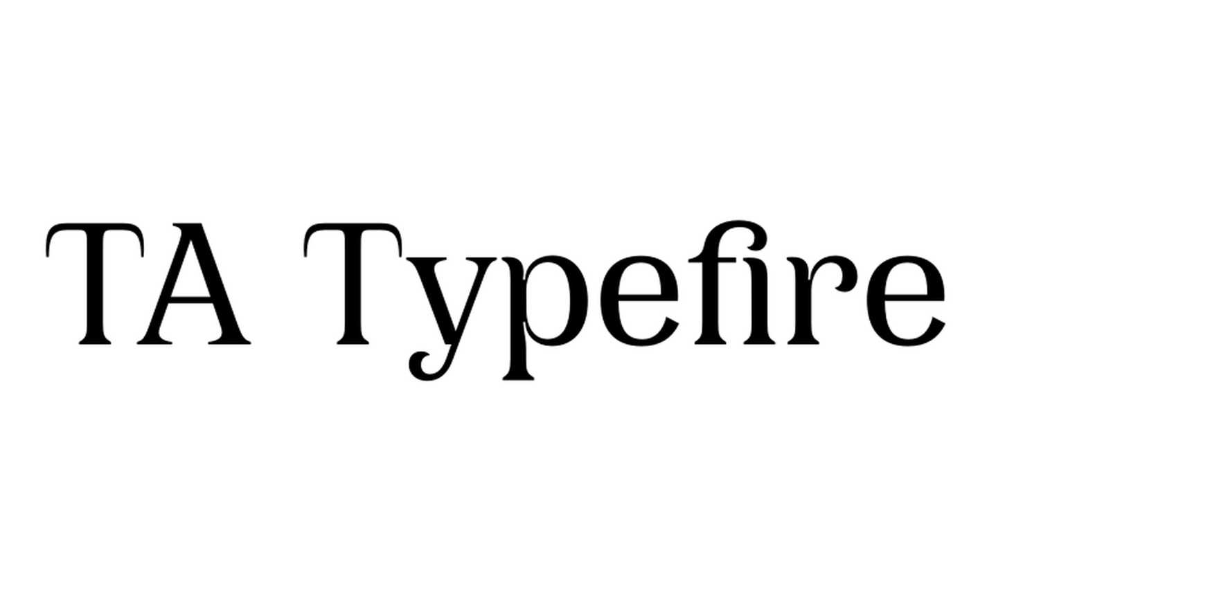 Typefire in use - Fonts In Use