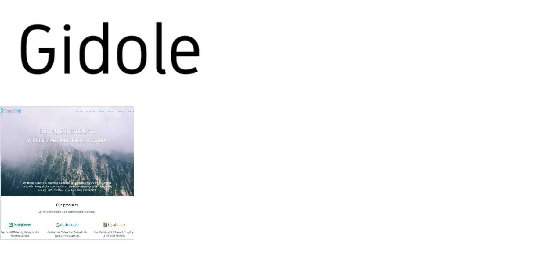 Gidole in use - Fonts In Use