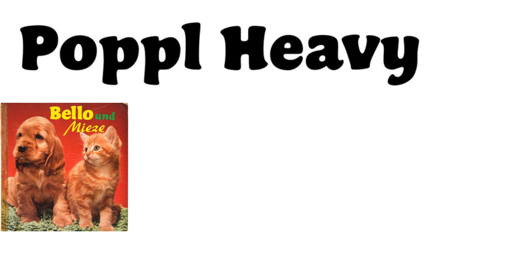 Poppl Heavy in use - Fonts In Use