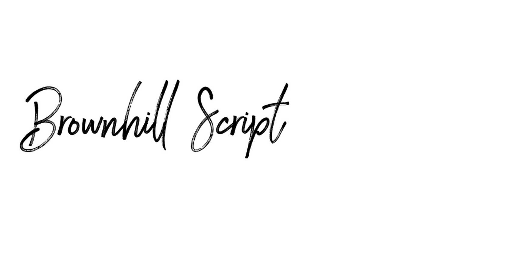 Brownhill Script in use - Fonts In Use