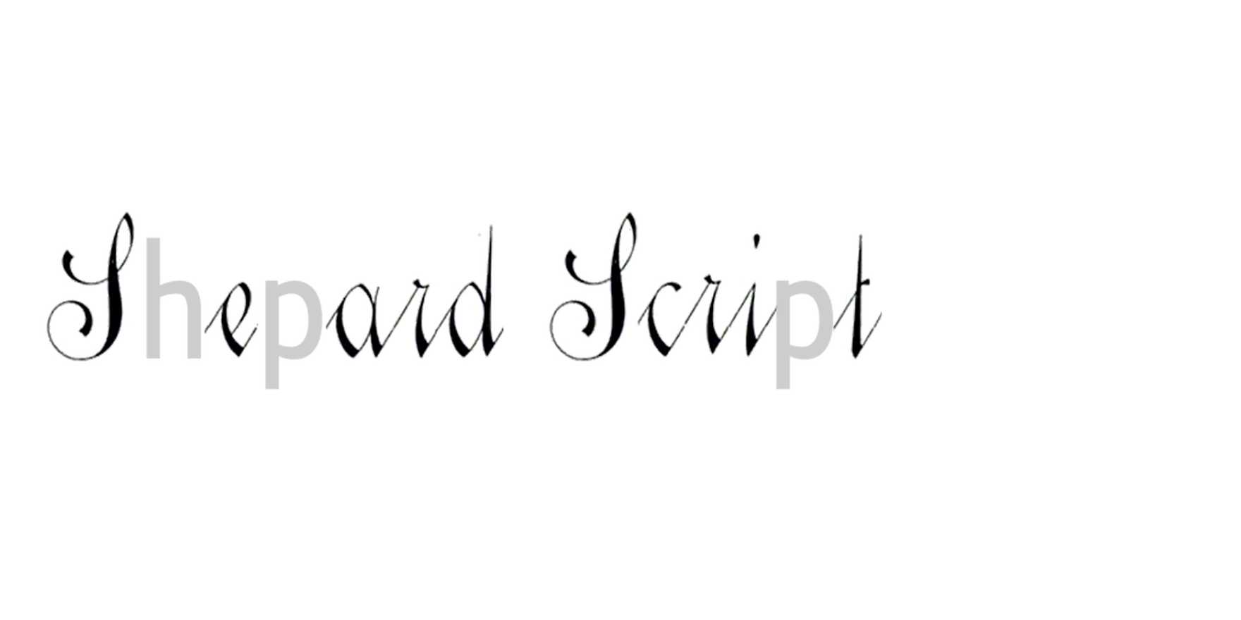 Shepard Script in use - Fonts In Use