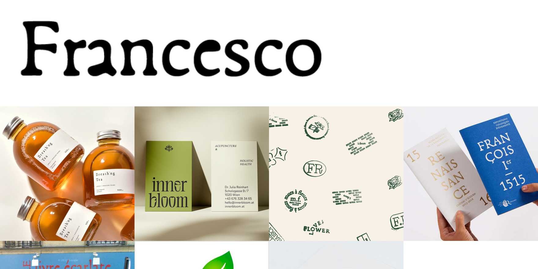 Francesco in use - Fonts In Use