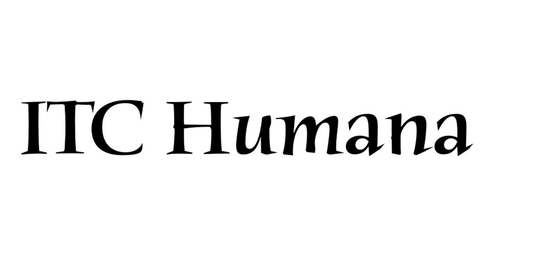 ITC Humana Serif in use - Fonts In Use