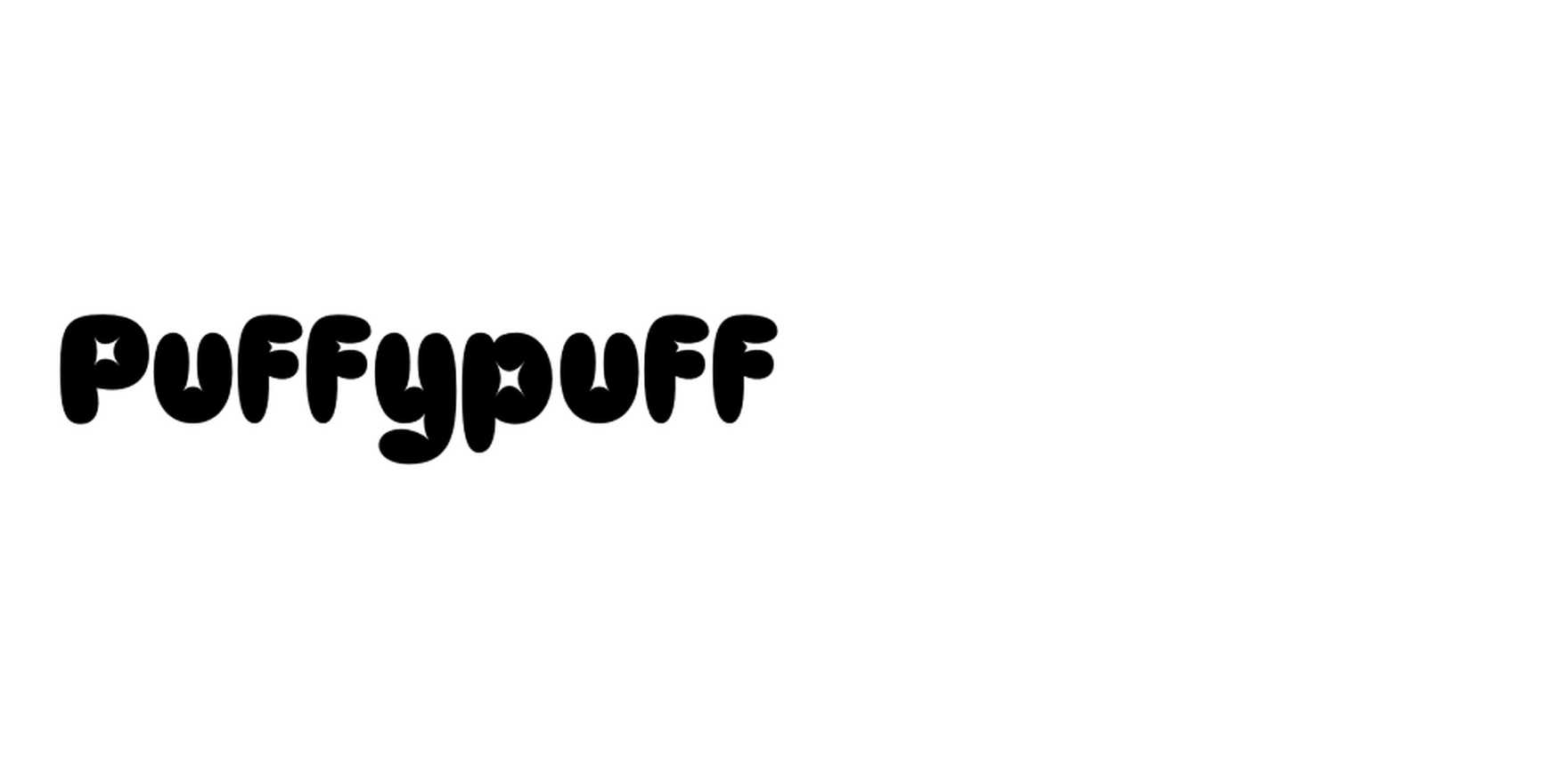 Puffypuff in use - Fonts In Use