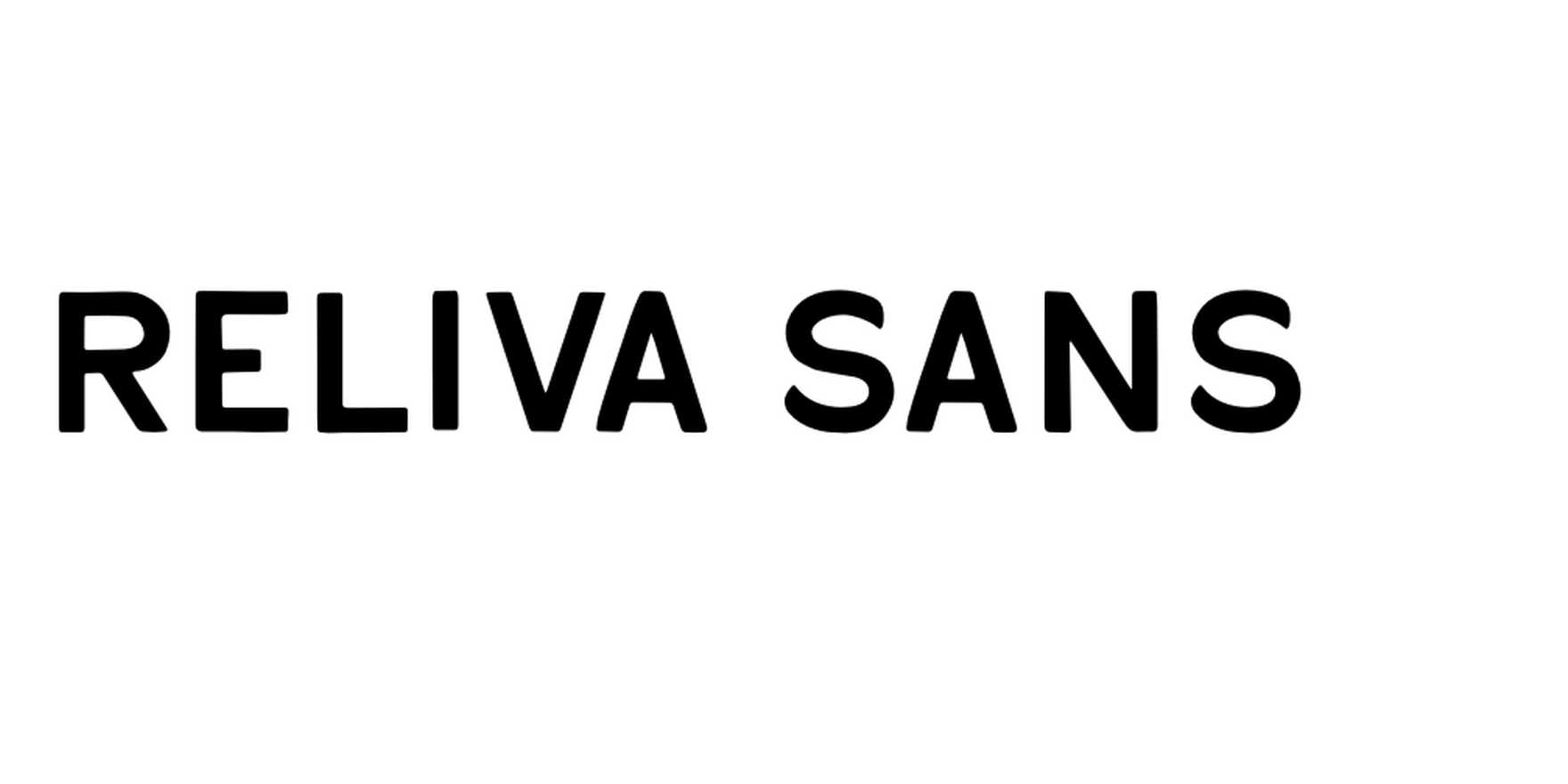 Reliva Sans in use - Fonts In Use