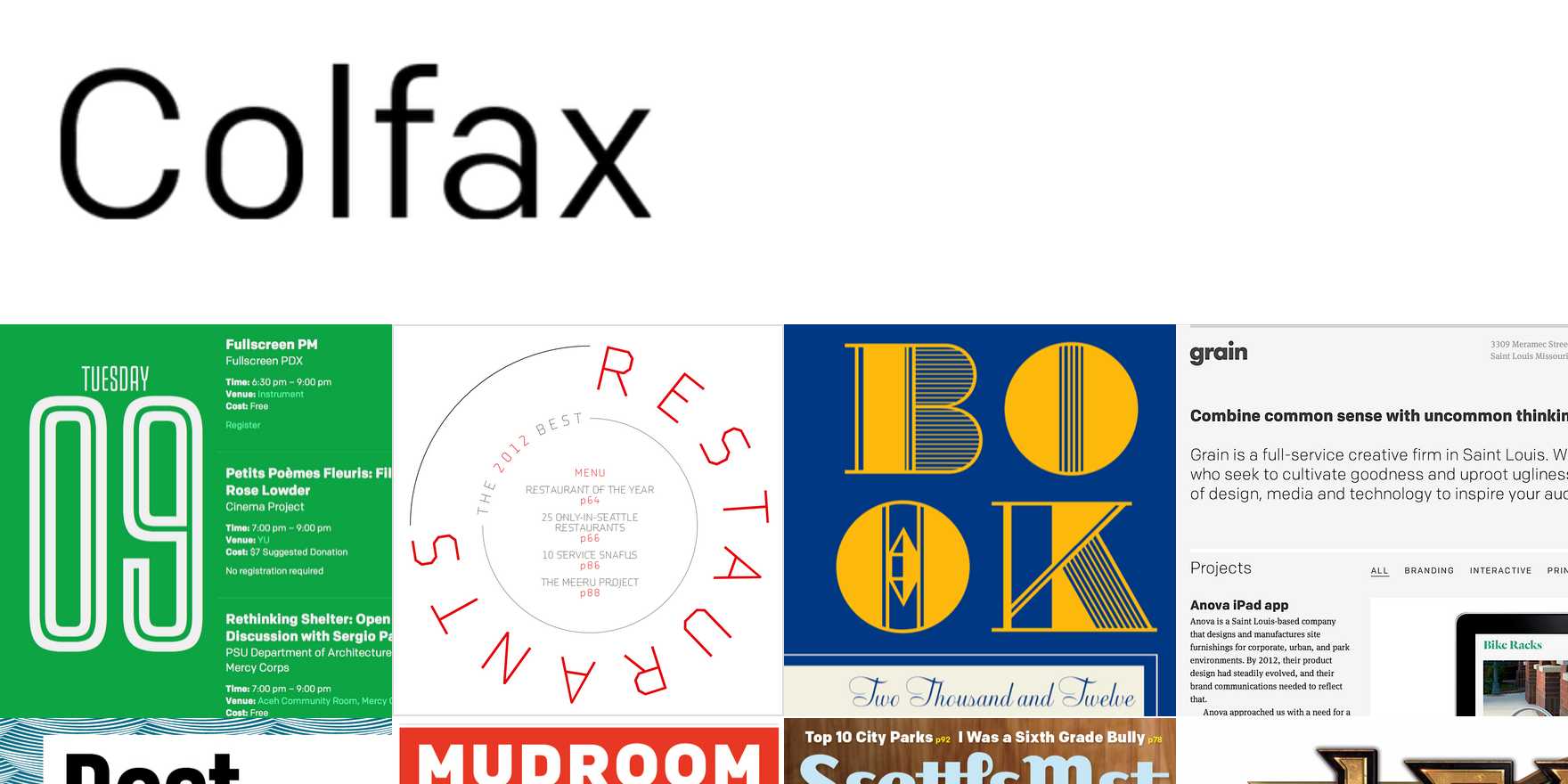 Colfax in use - Fonts In Use