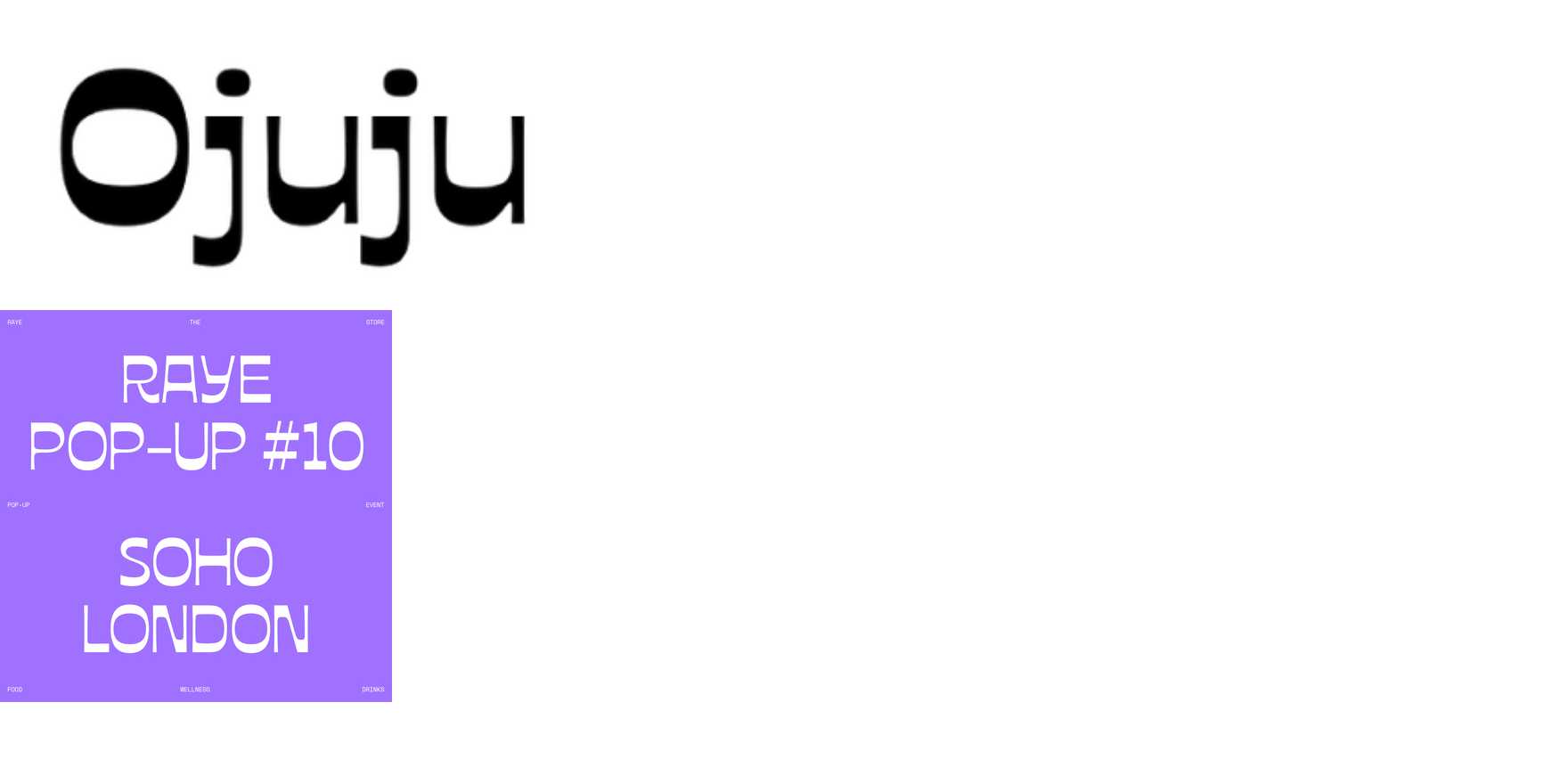 Ojuju in use - Fonts In Use