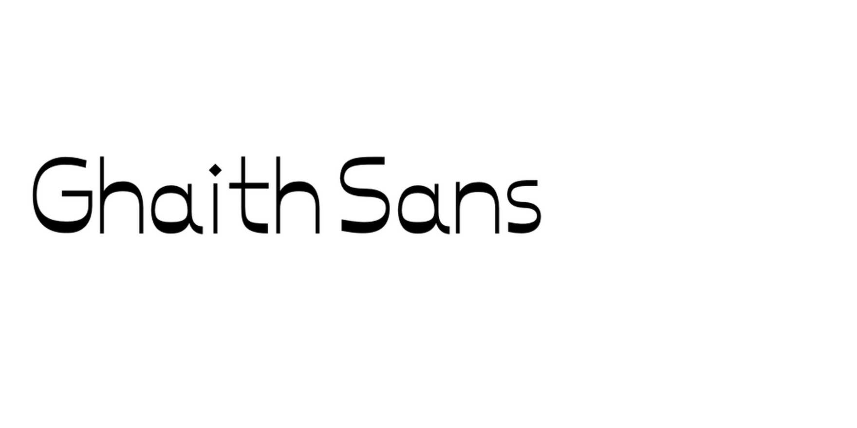 Ghaith Sans in use - Fonts In Use