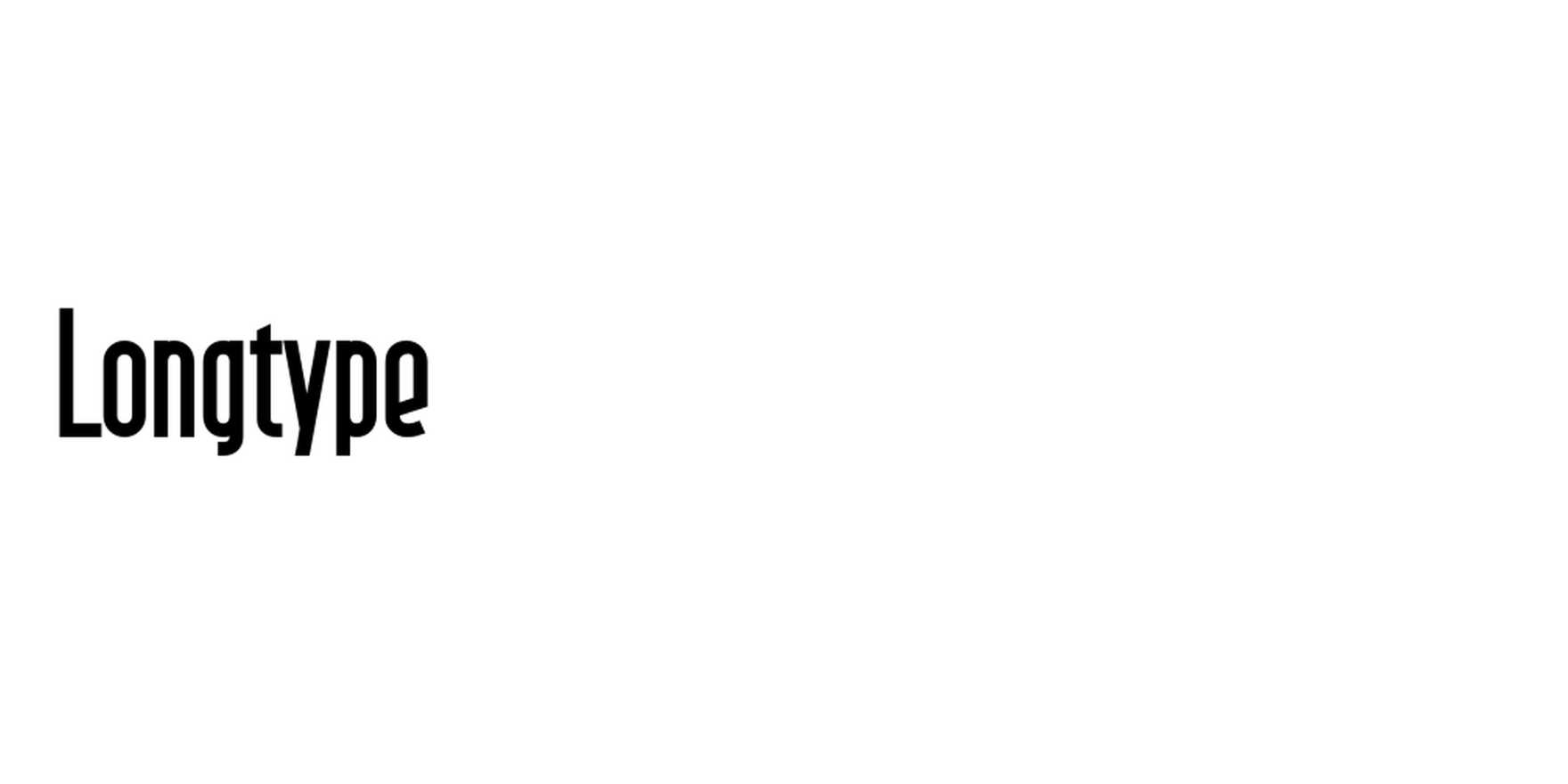 Longtype In Use Fonts In Use