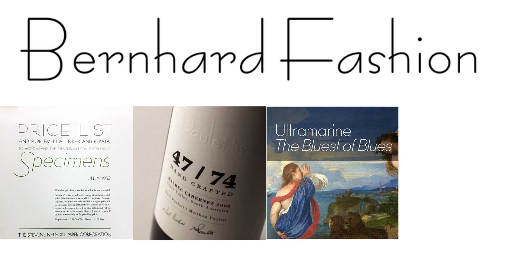 Bernhard Fashion in use - Fonts In Use
