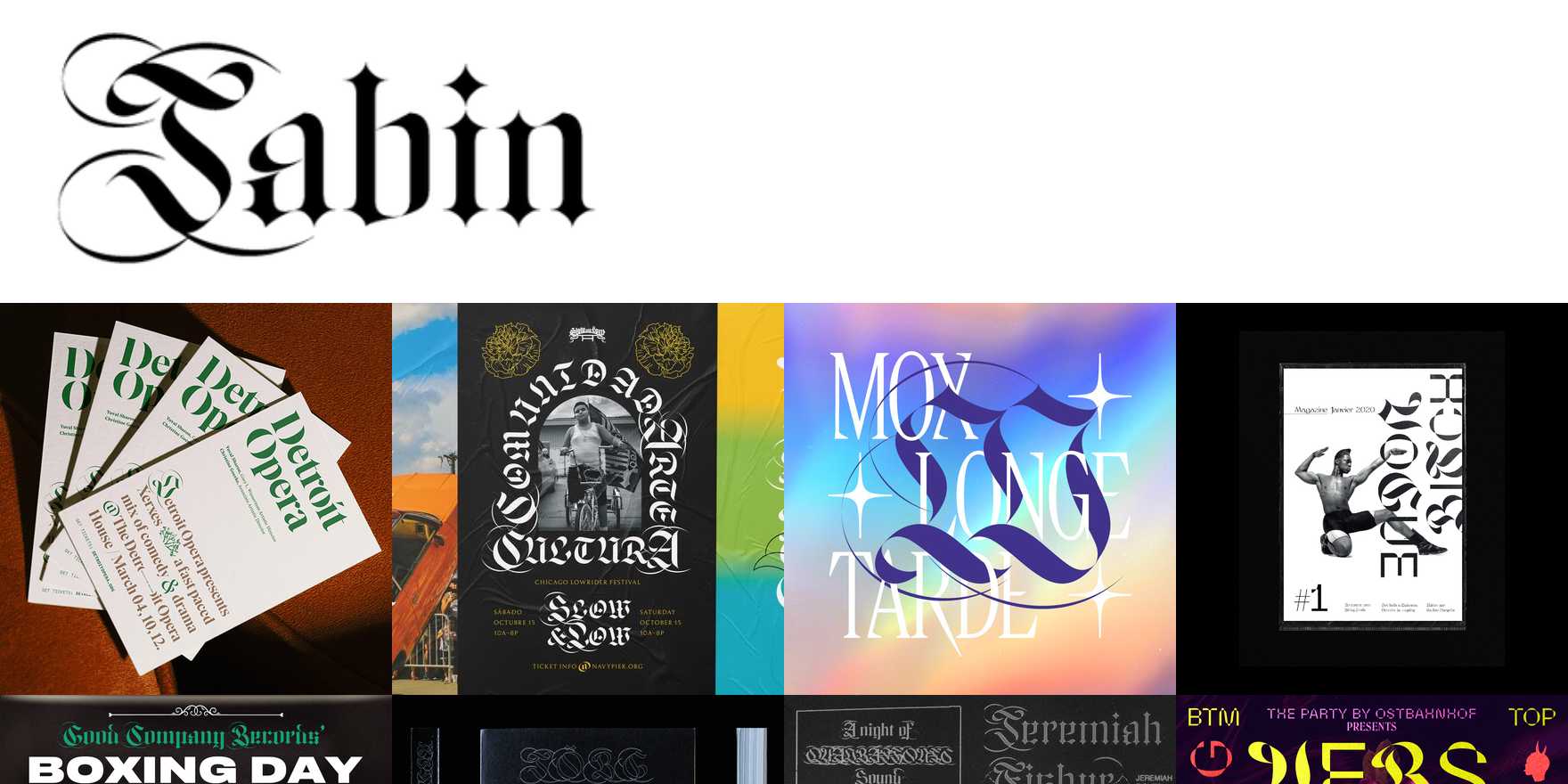 Jabin in use - Fonts In Use