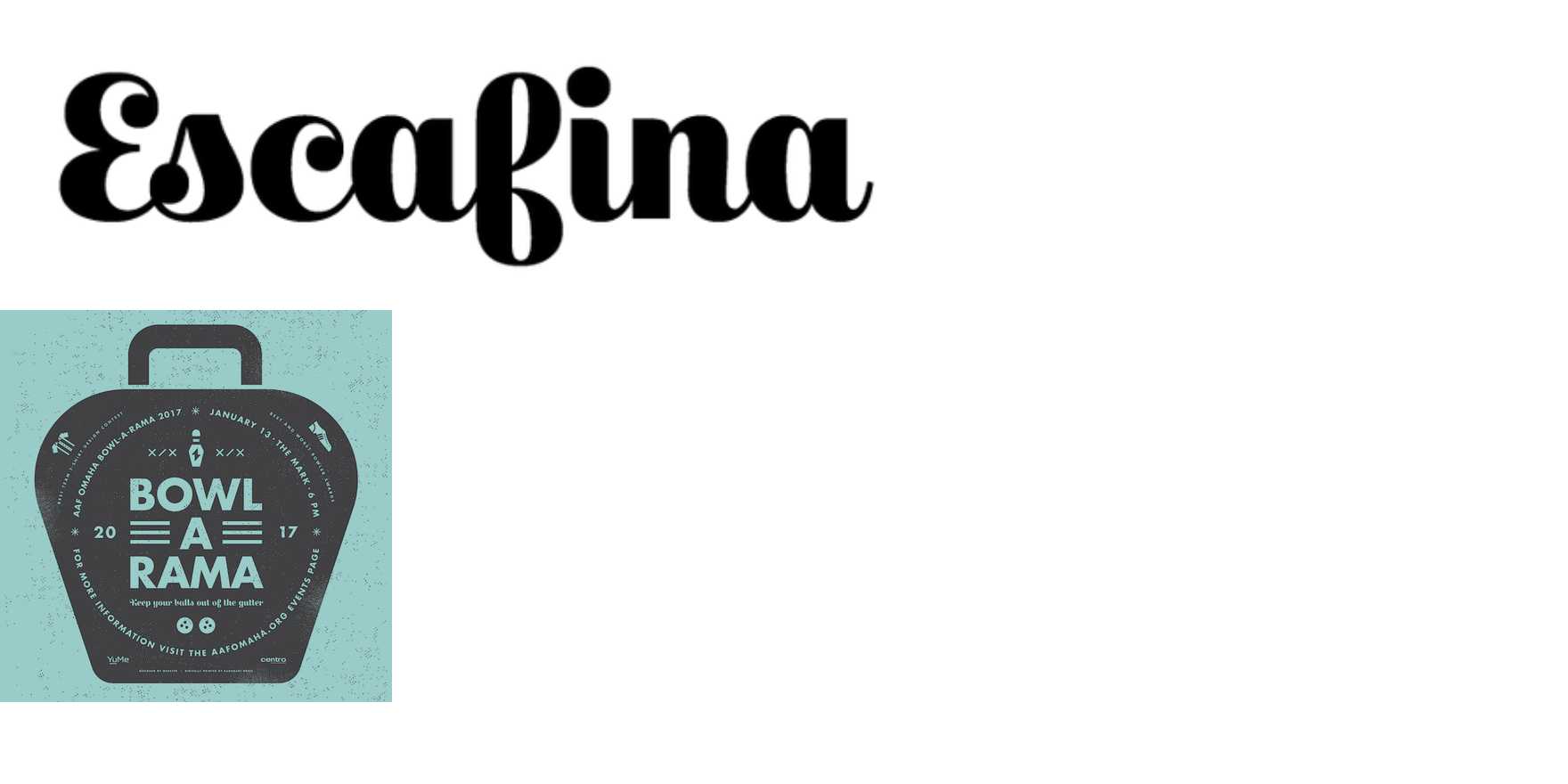Escafina in use - Fonts In Use