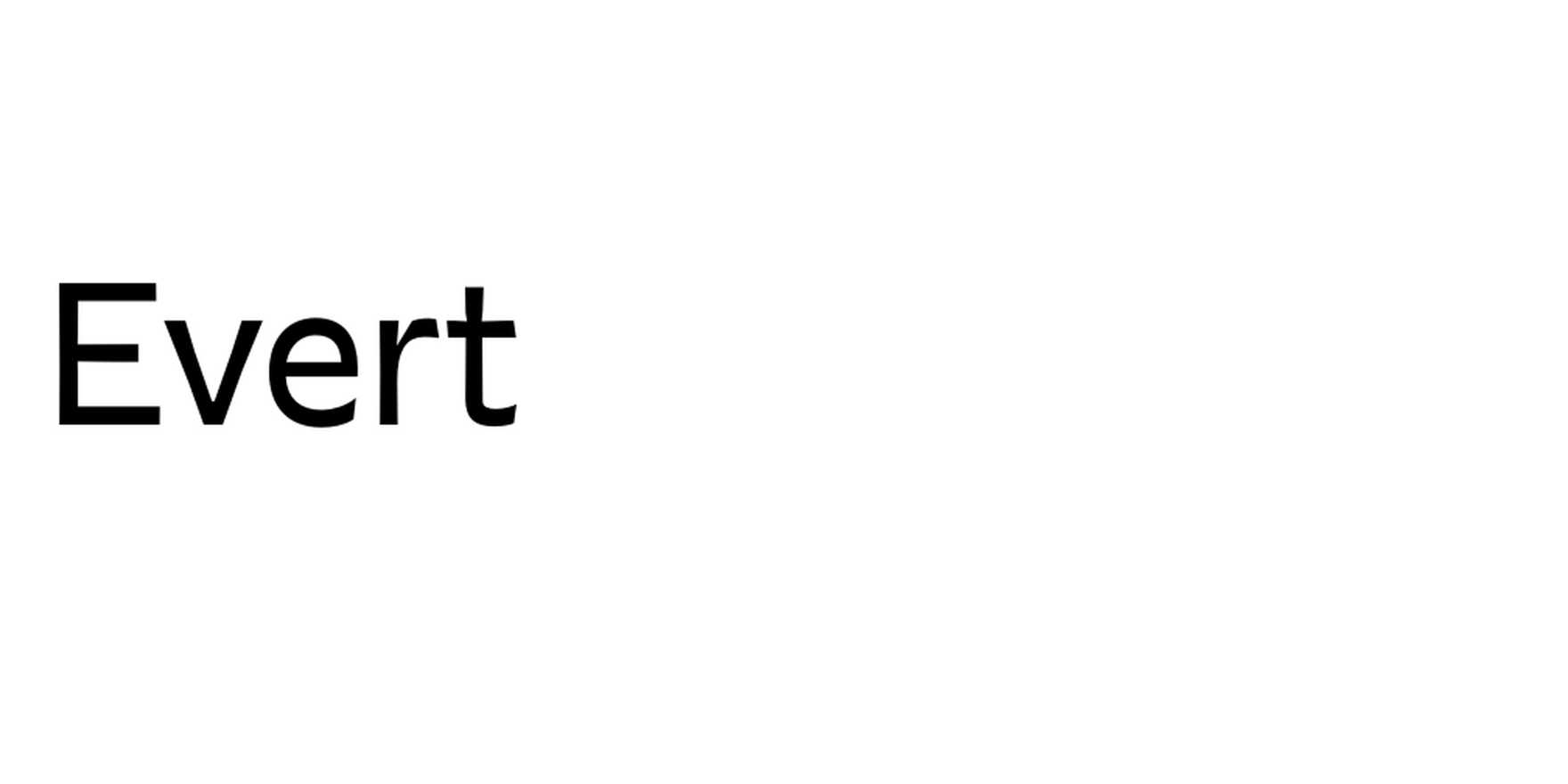 Evert in use - Fonts In Use