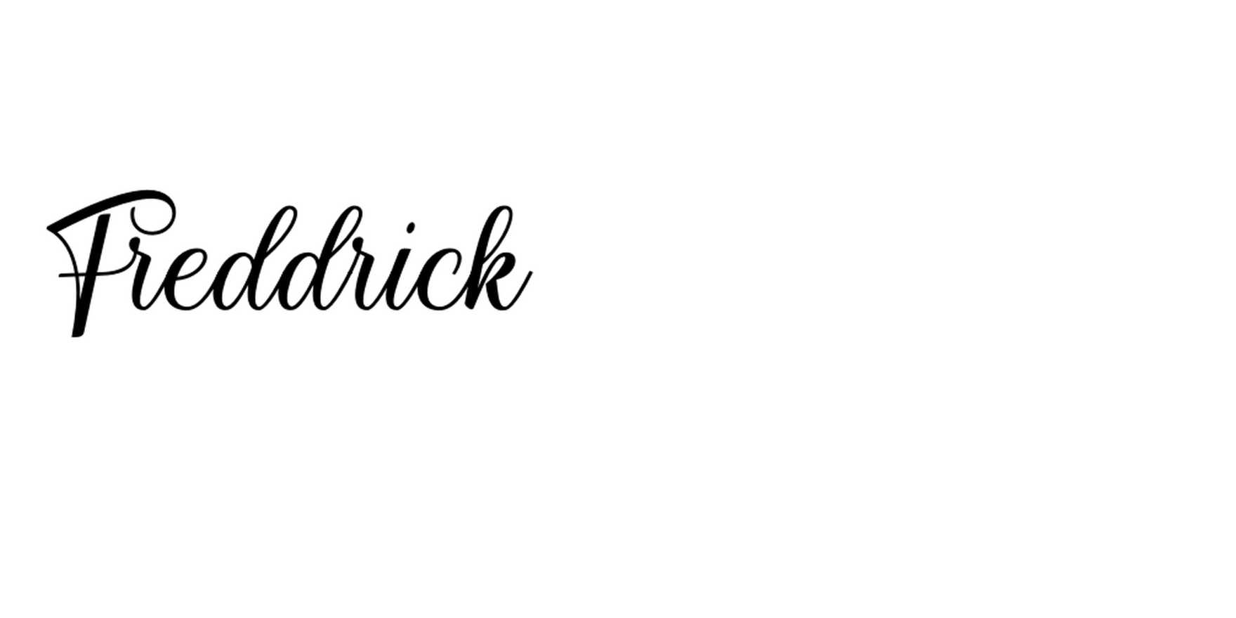 Freddrick in use - Fonts In Use