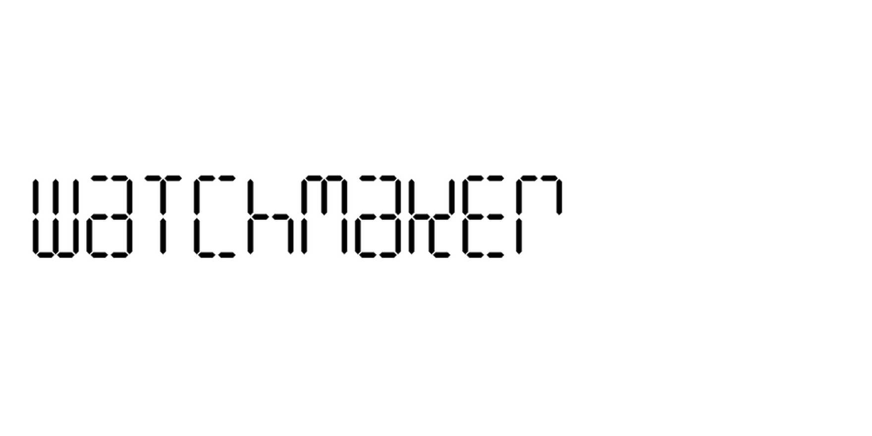 Watchmaker in use - Fonts In Use