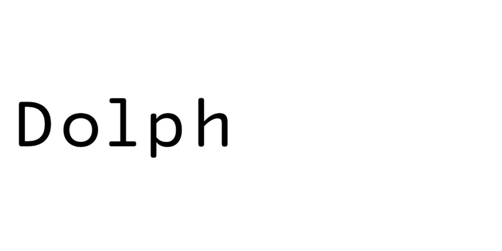 Dolph in use - Fonts In Use