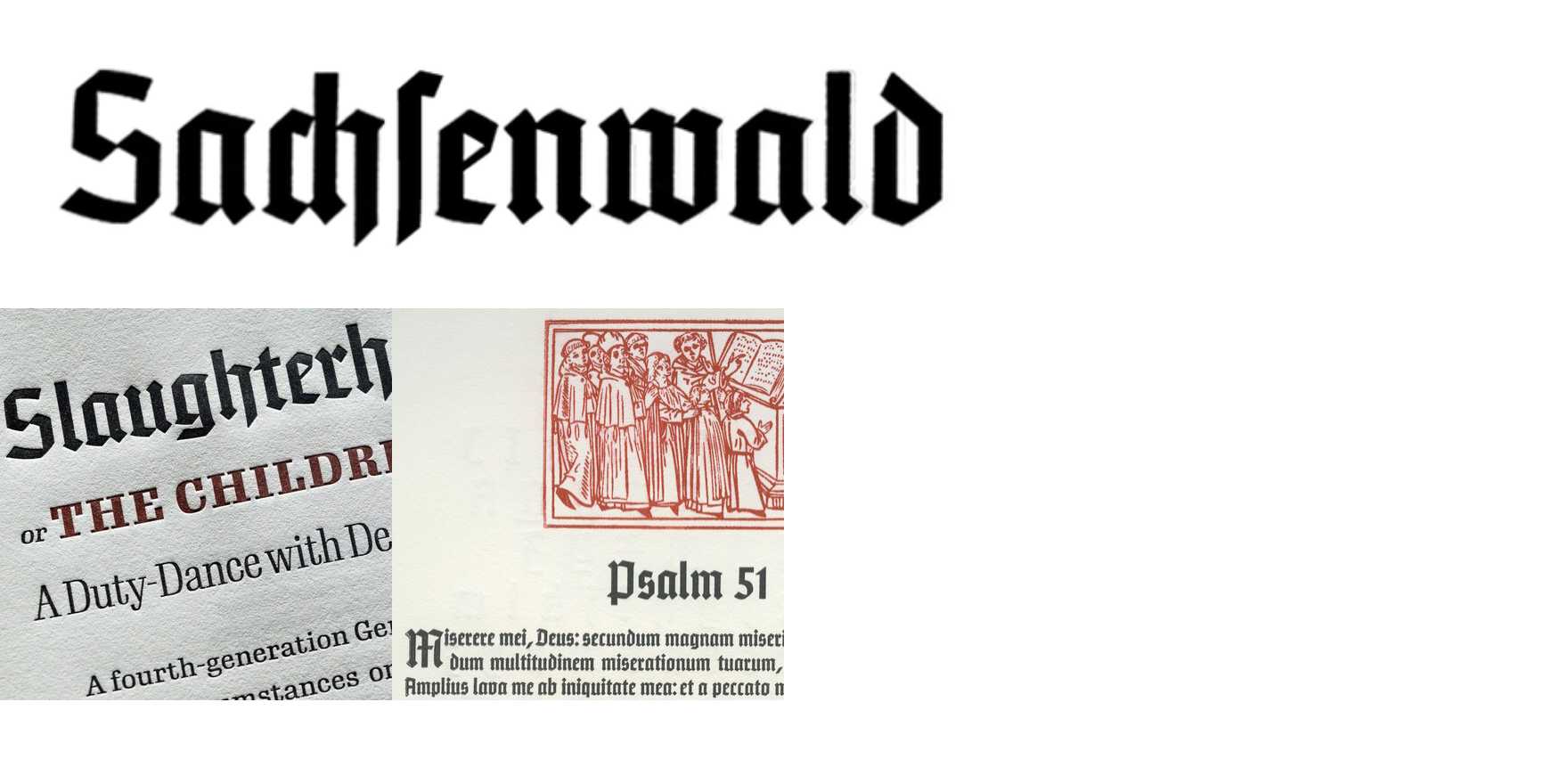 Sachsenwald in use - Fonts In Use