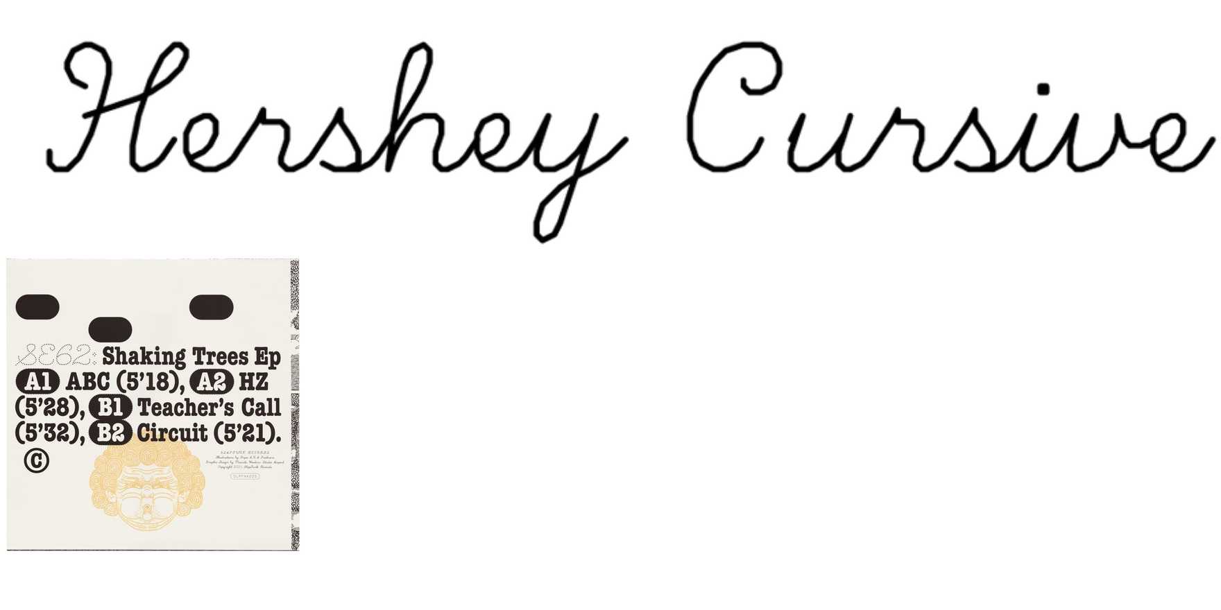 Hershey Cursive in use - Fonts In Use