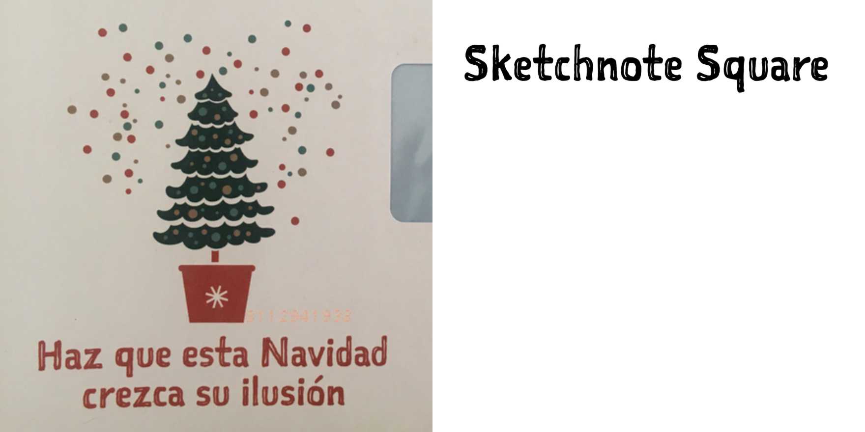 Christmas direct mail by World Vision - Fonts In Use