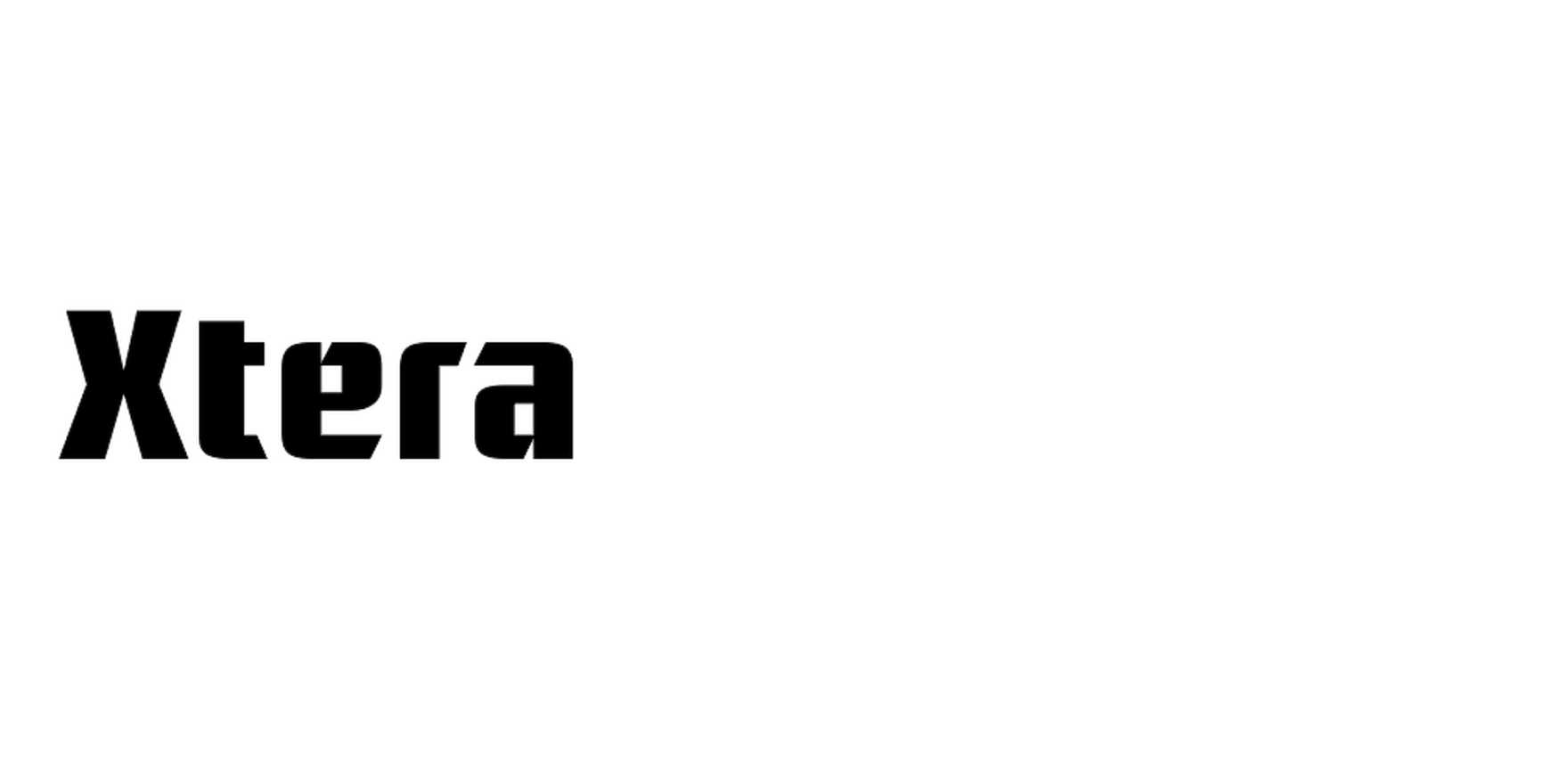 Xtera in use - Fonts In Use