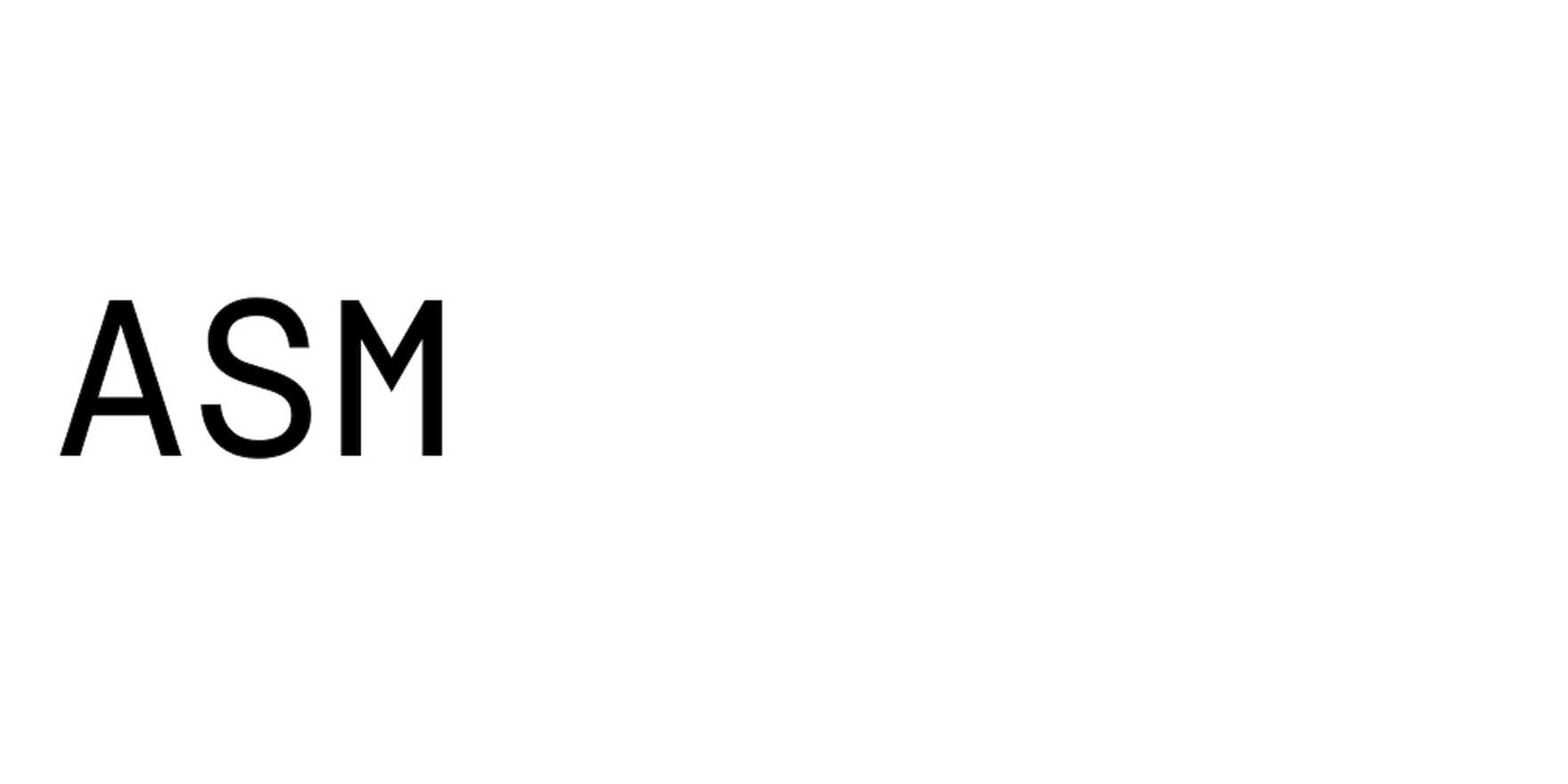ASM in use - Fonts In Use