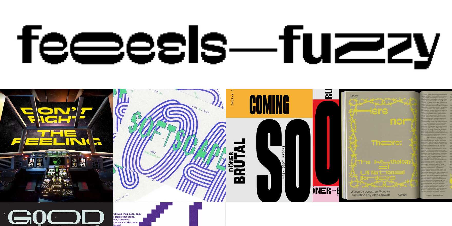 feeeels—fuzzy in use - Fonts In Use
