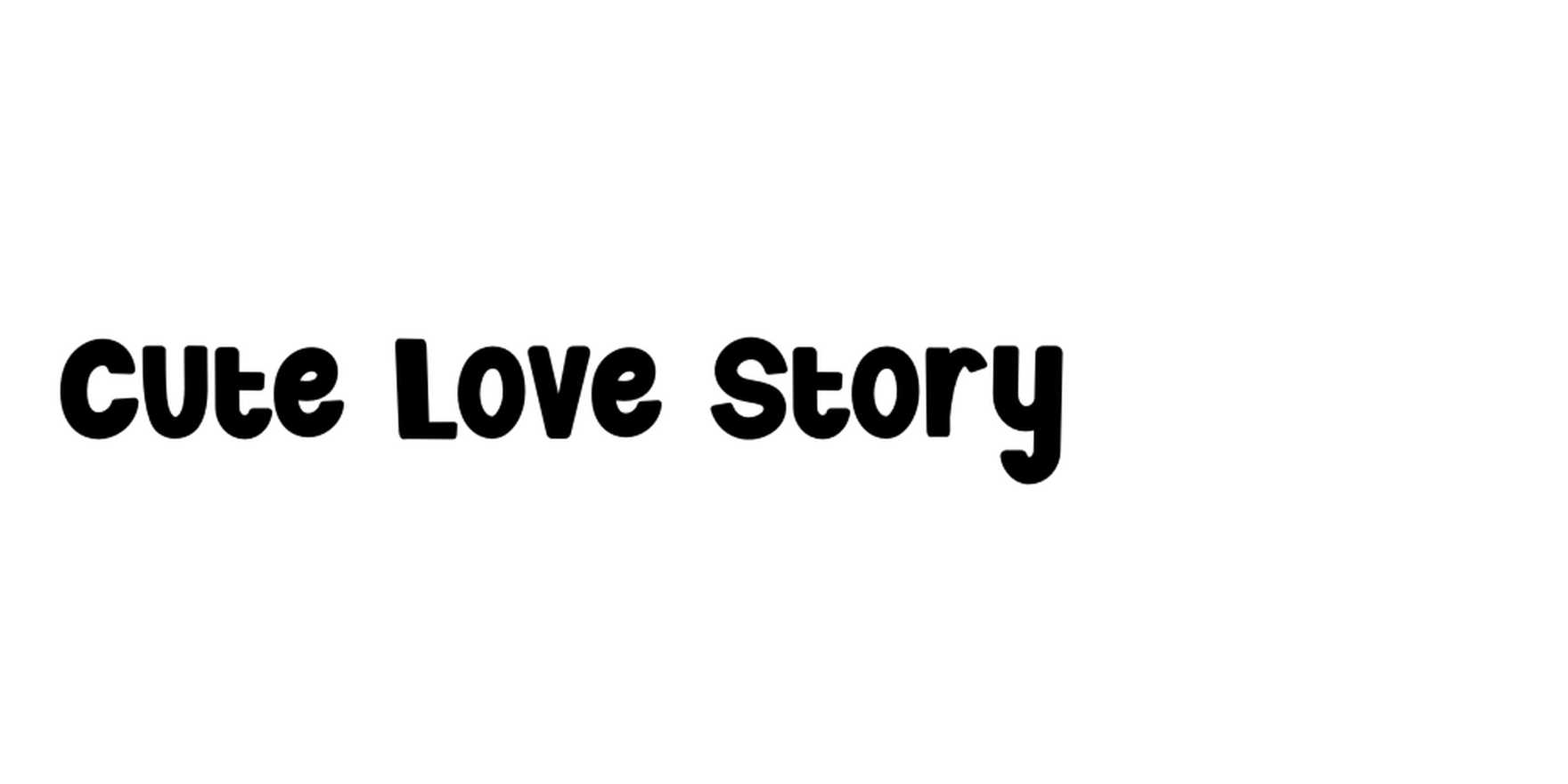 Cute Love Story in use - Fonts In Use