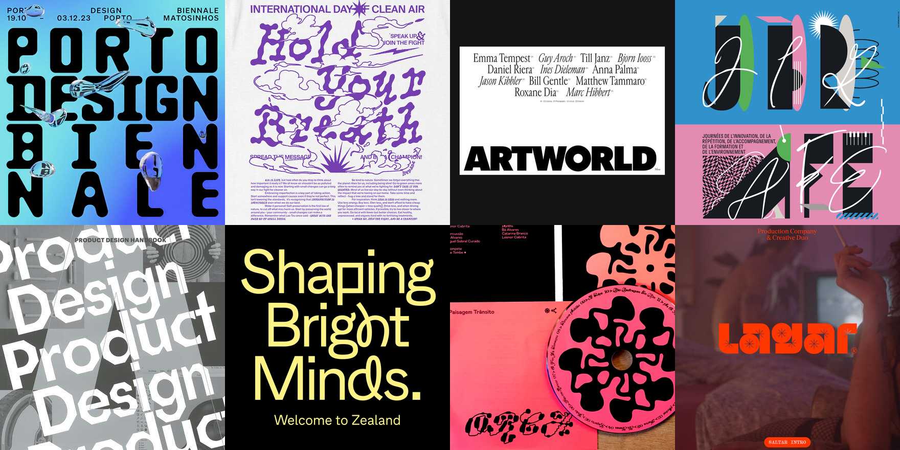 2020 - Fonts In Use