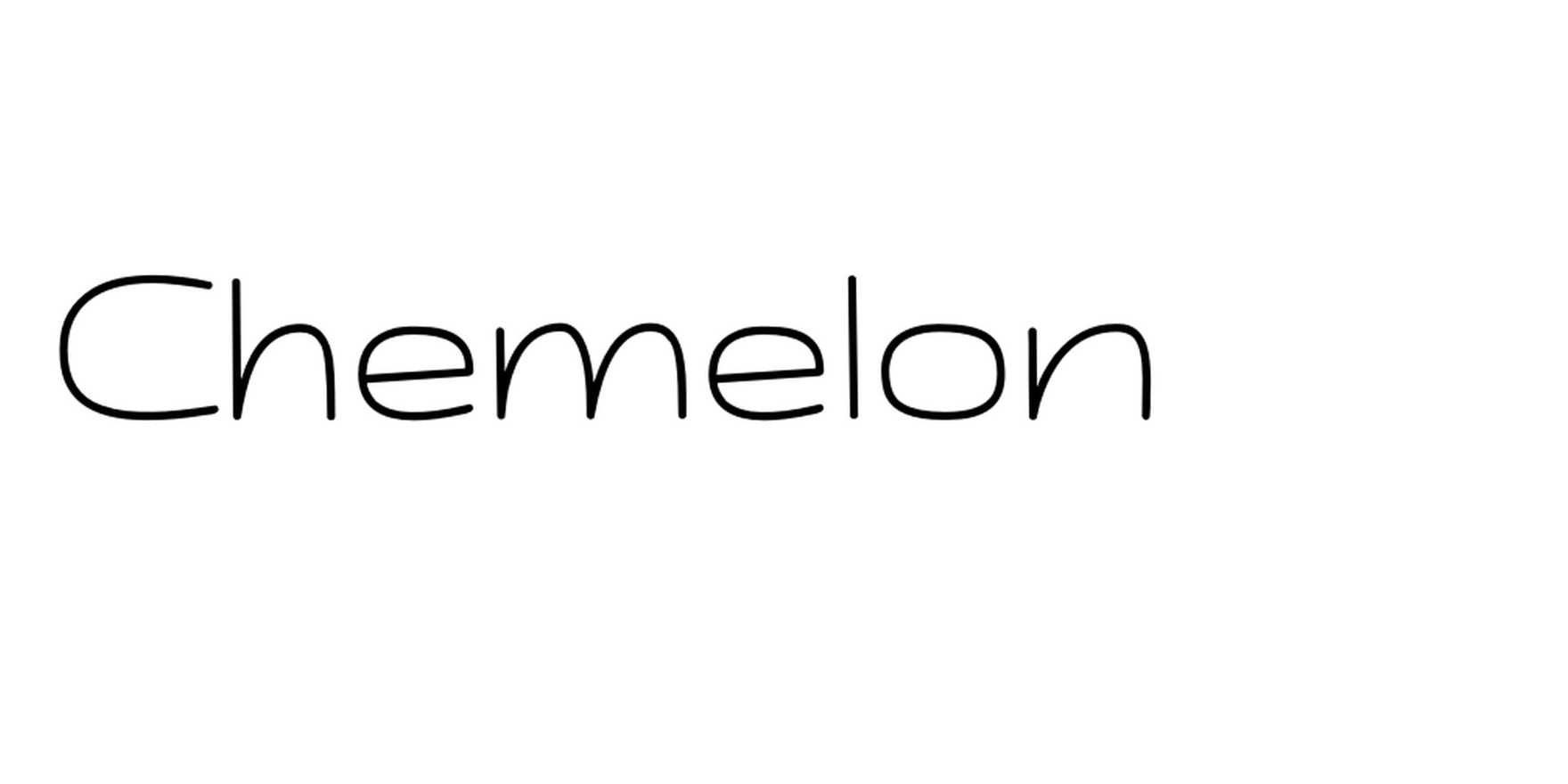 Chemelon in use - Fonts In Use