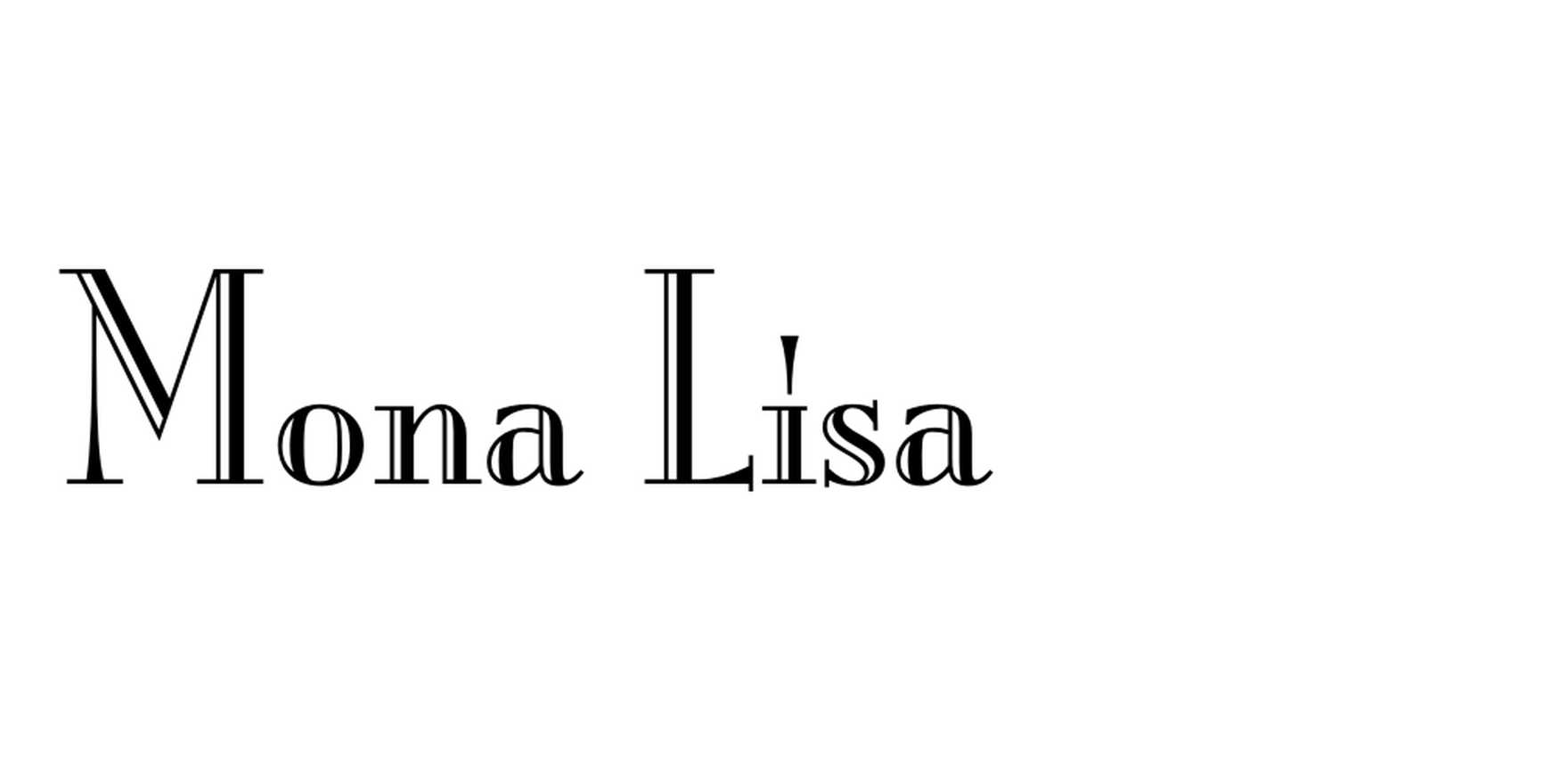 Mona Lisa in use - Fonts In Use