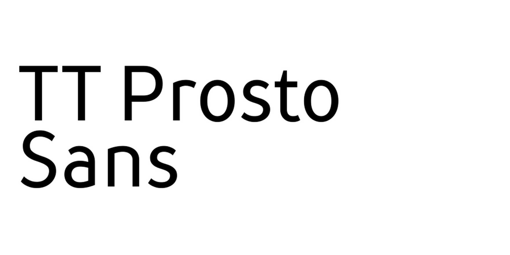 TT Prosto Sans in use - Fonts In Use