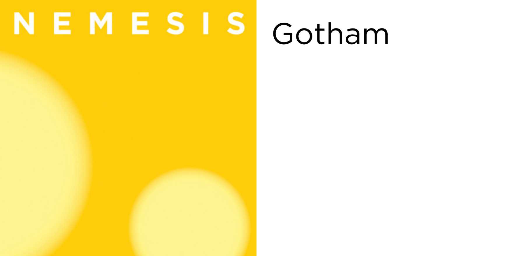 Nemesis by Philip Roth (Houghton Mifflin) - Fonts In Use