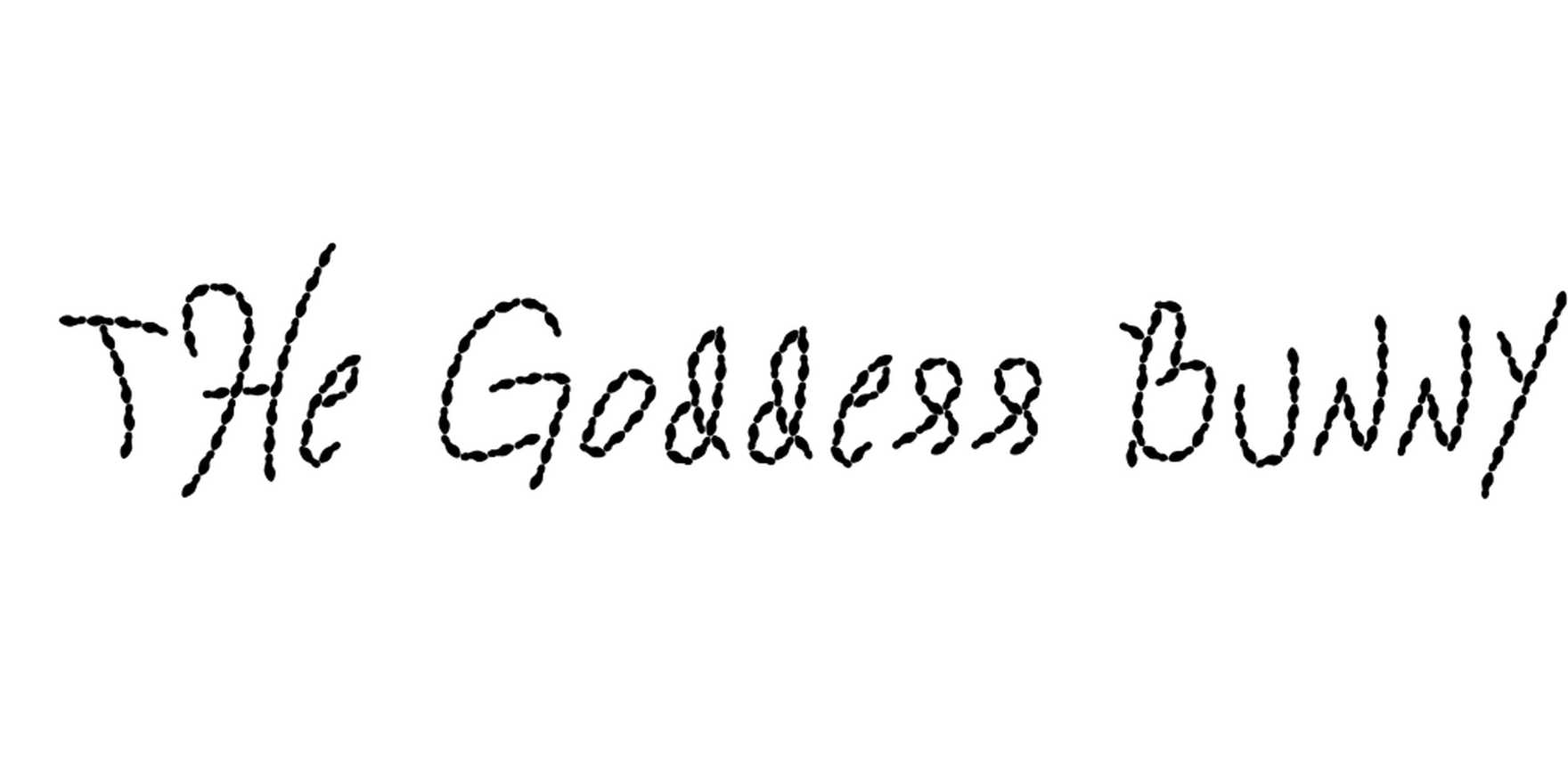 The Goddess Bunny in use - Fonts In Use