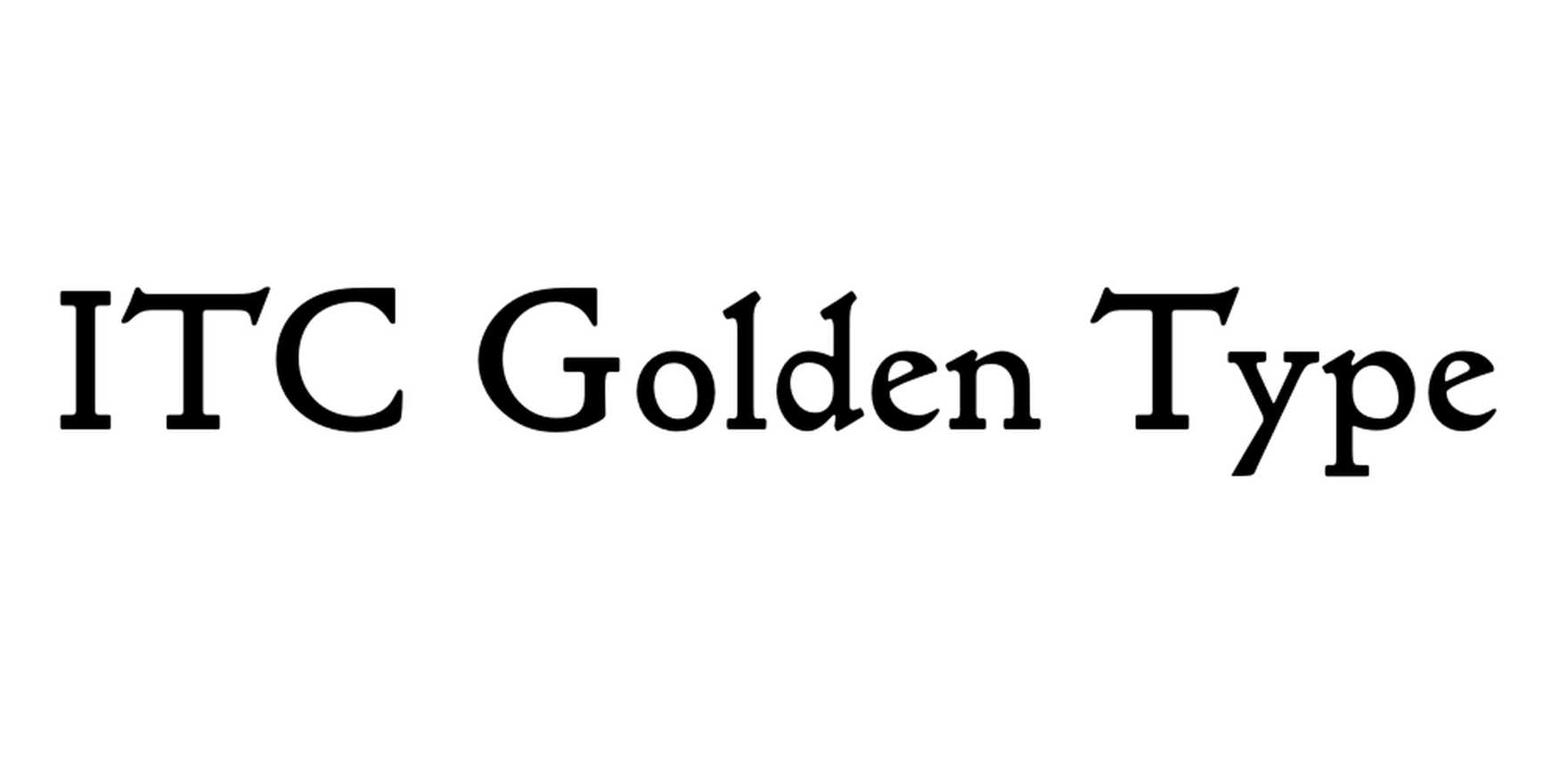 ITC Golden Type in use - Fonts In Use