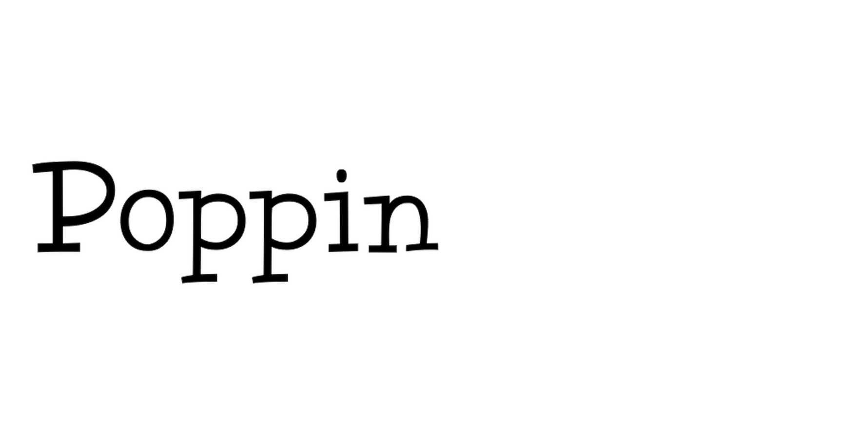Poppin in use - Fonts In Use